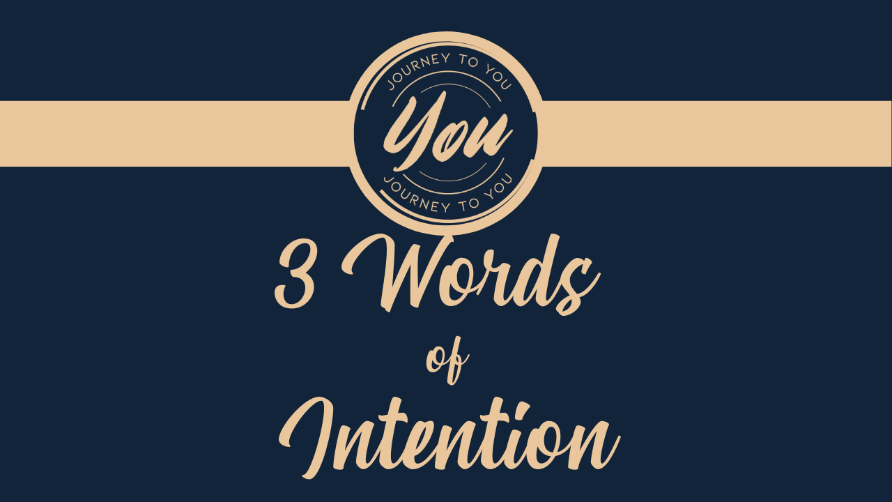 Three Words of Intention