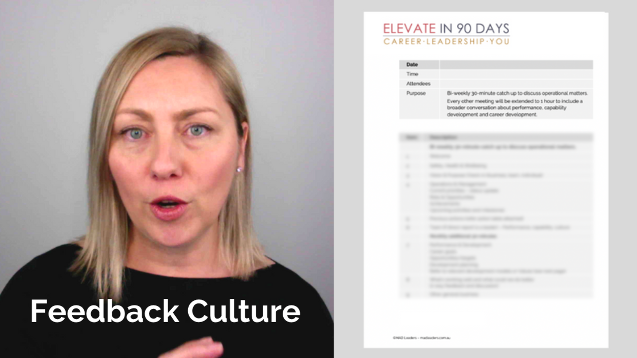 How to build a feedback culture