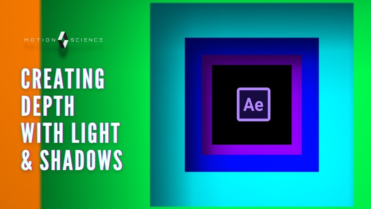 Create Depth with Lights & Shadows - After Effects