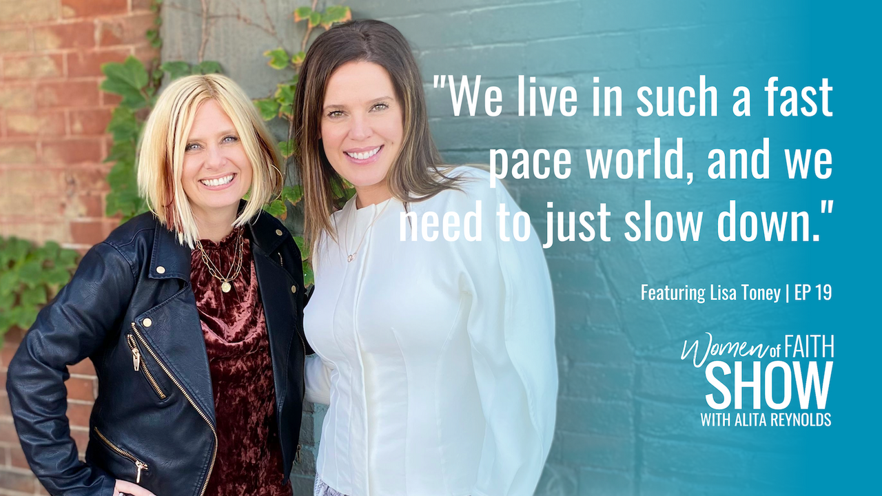 We live in such a fast pace world, and we need to just slow down.