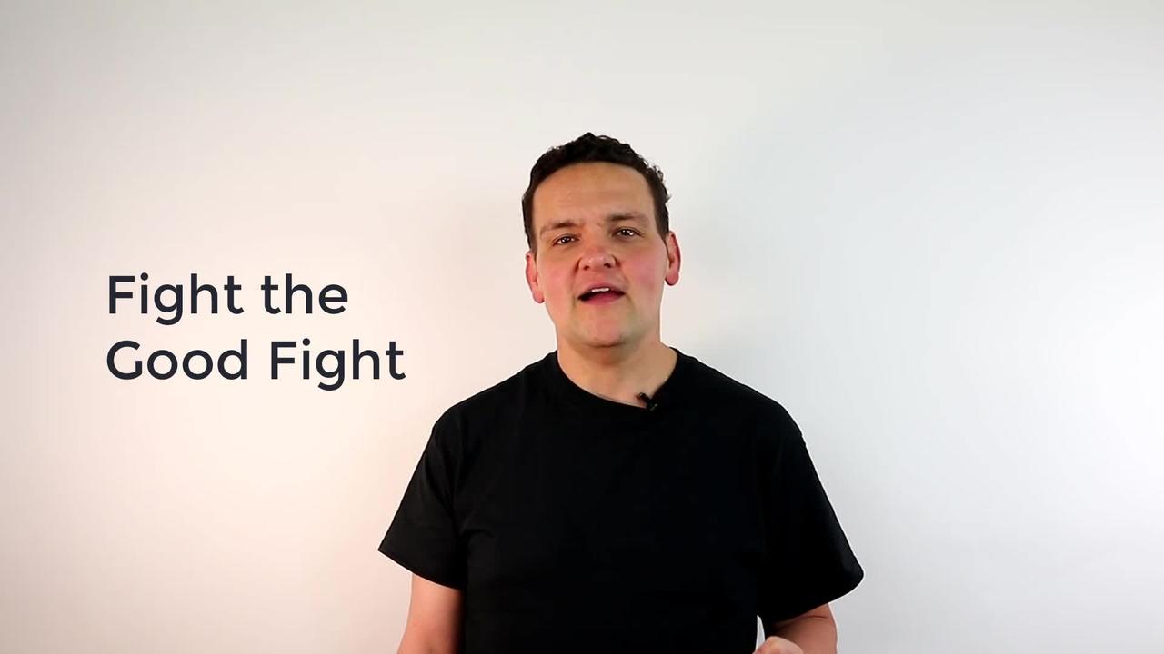 Fight the Good Fight When Looking for a Job