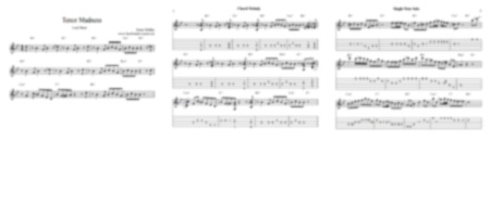 Tenor Madness - Chord Melody, Single-Note Solo & More