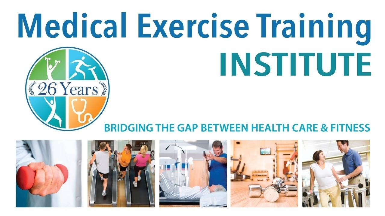 Medical Exercise Training.....The New Modality - Part 1
