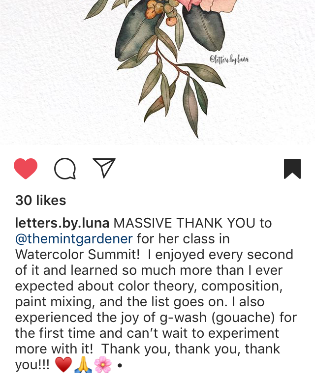 Meet the Artist: Sarah Simon from The Mint Gardener