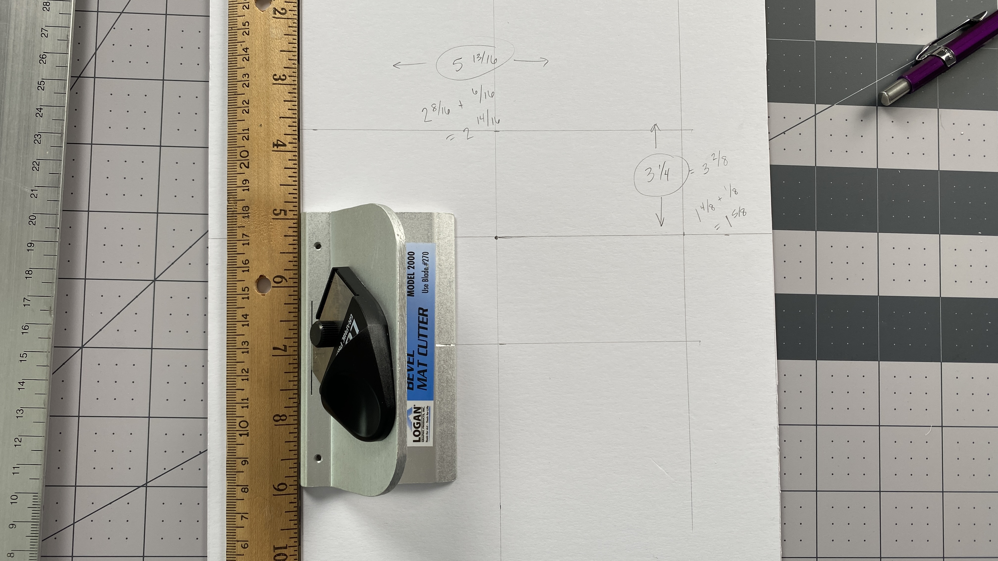 Cut Your Own Mats to Frame Your Original Artwork