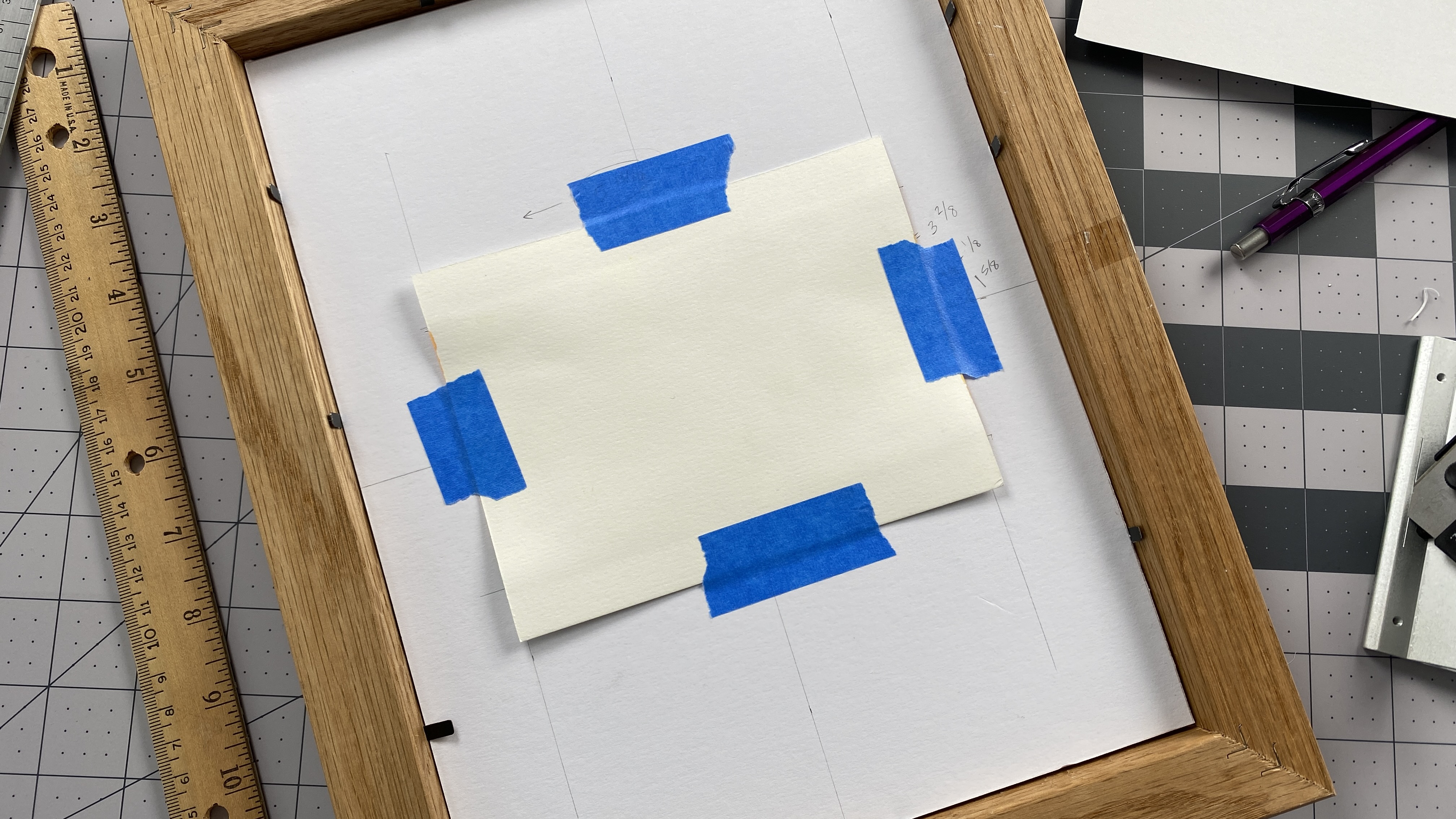 Cut Your Own Mats to Frame Your Original Artwork