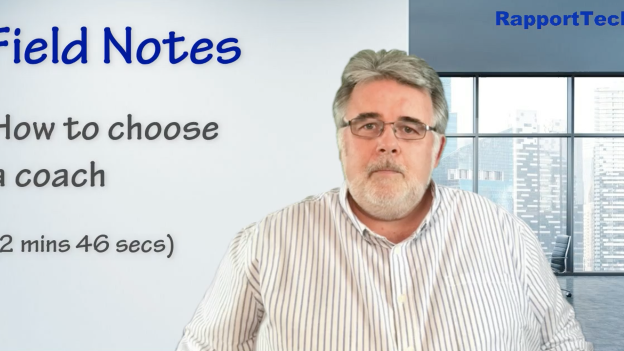 How to choose a coach