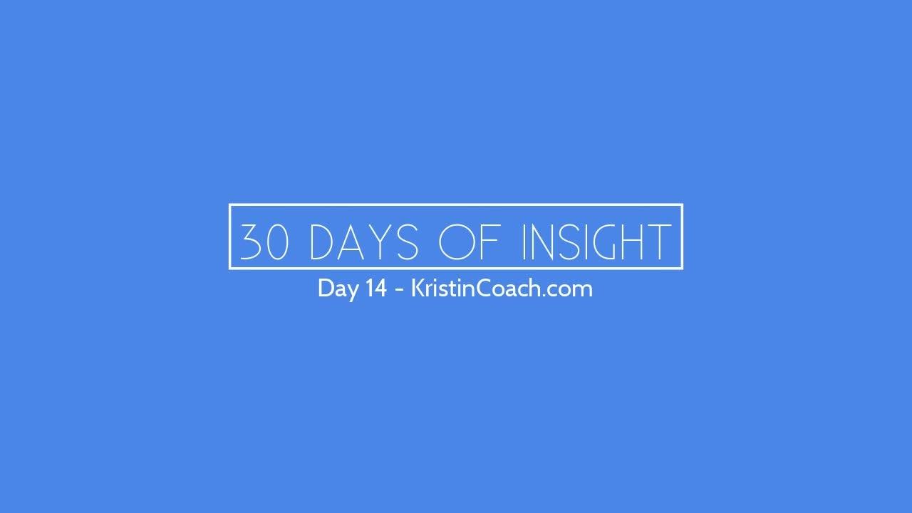 Q # 14 - 30 Days of Insight