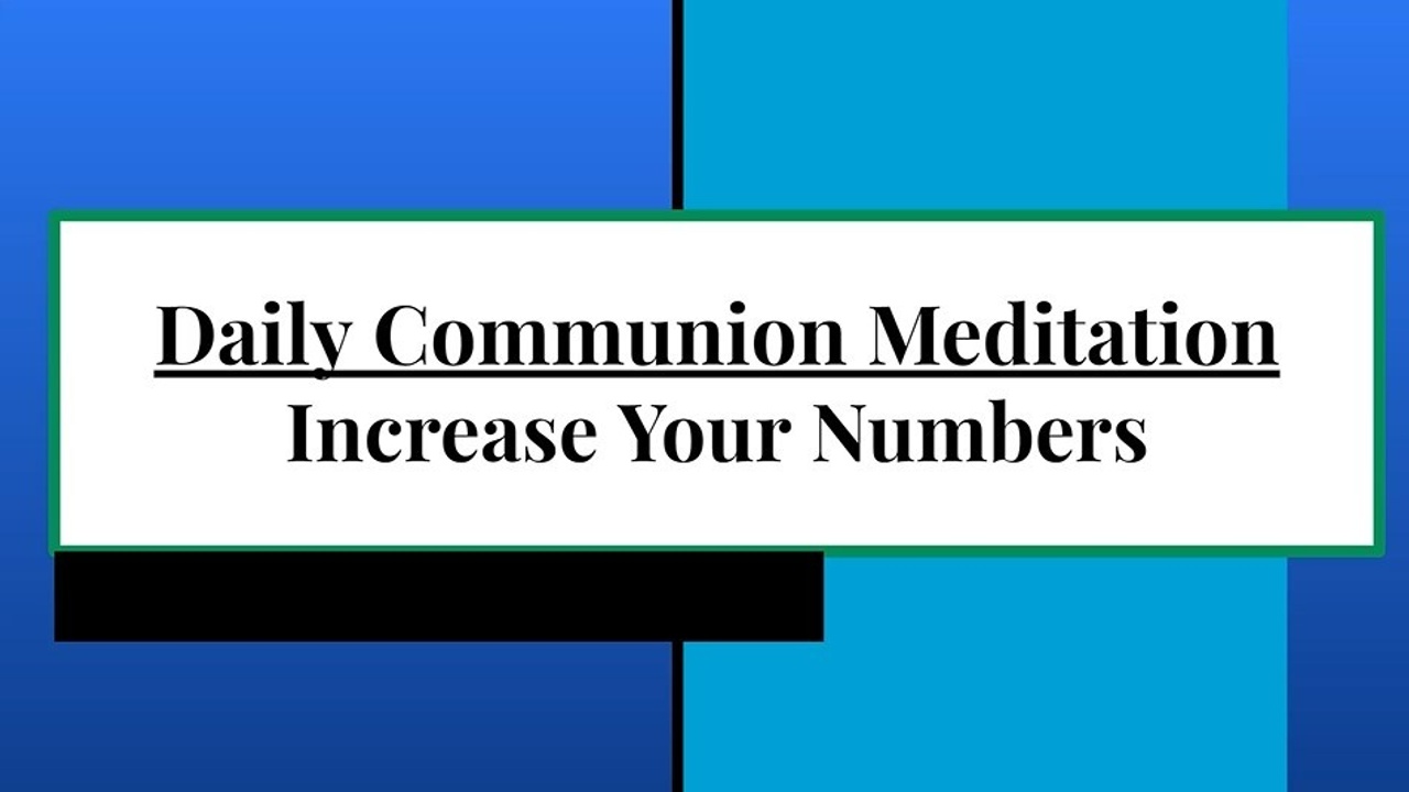 Increase Your Numbers