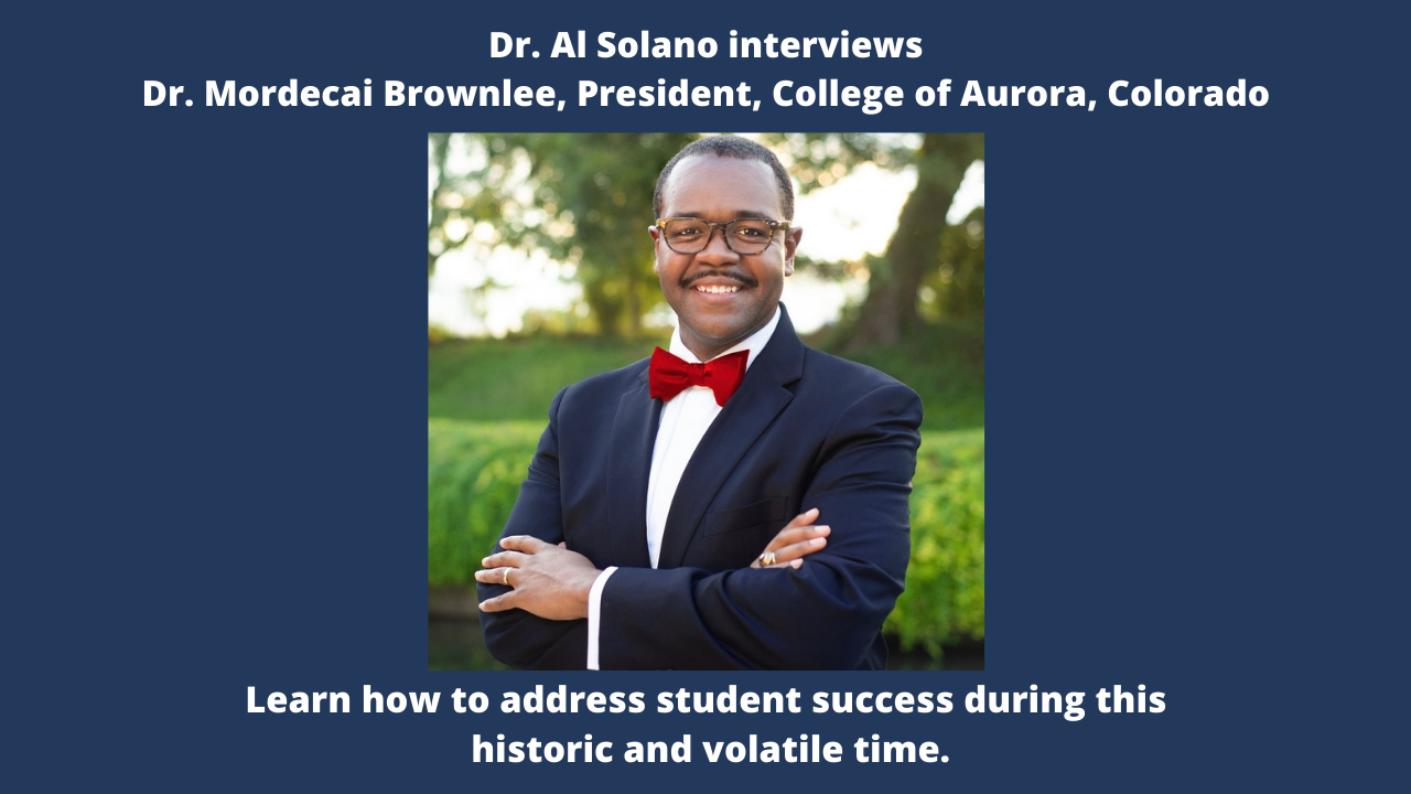 Student Success & Equity with Dr. Mordecai Brownlee