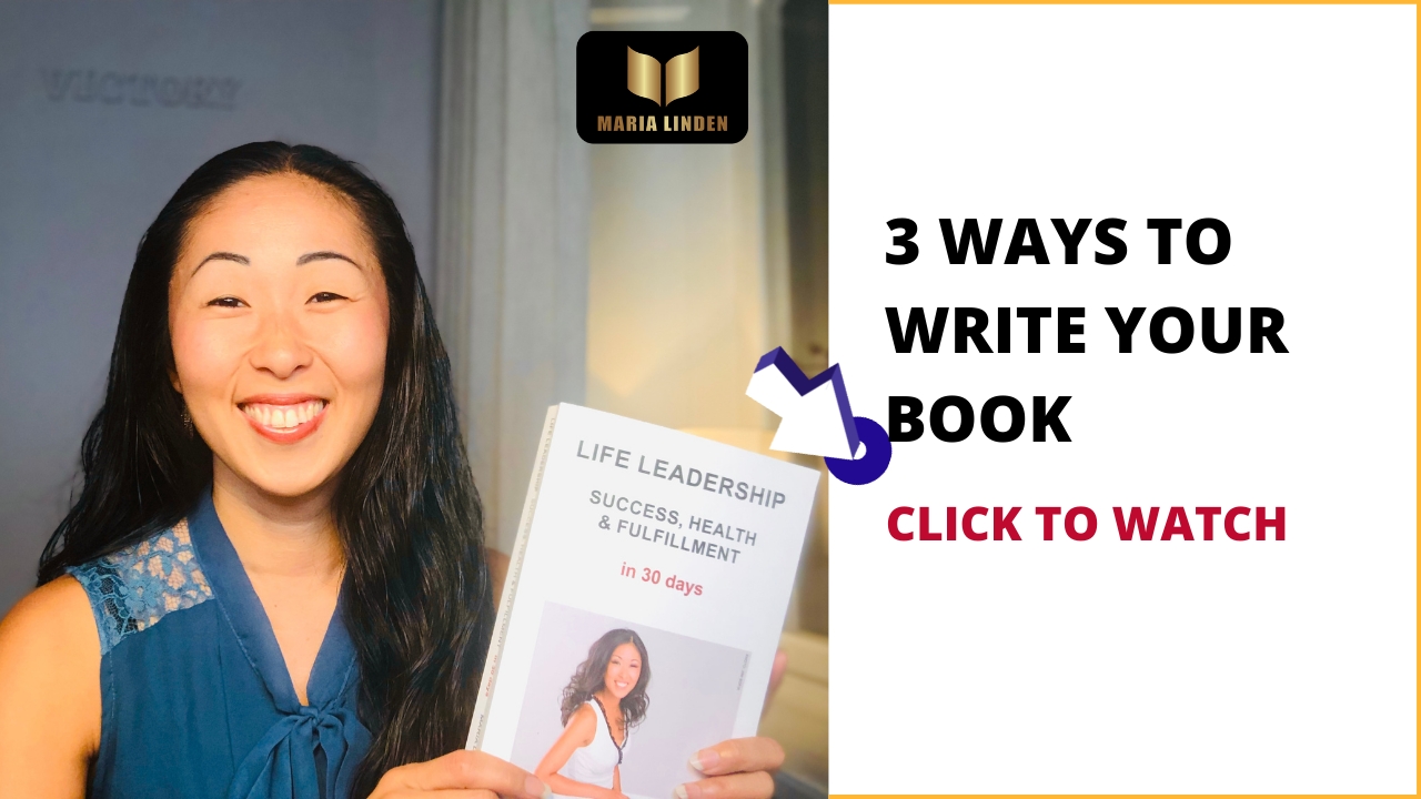 3 ways to write your book