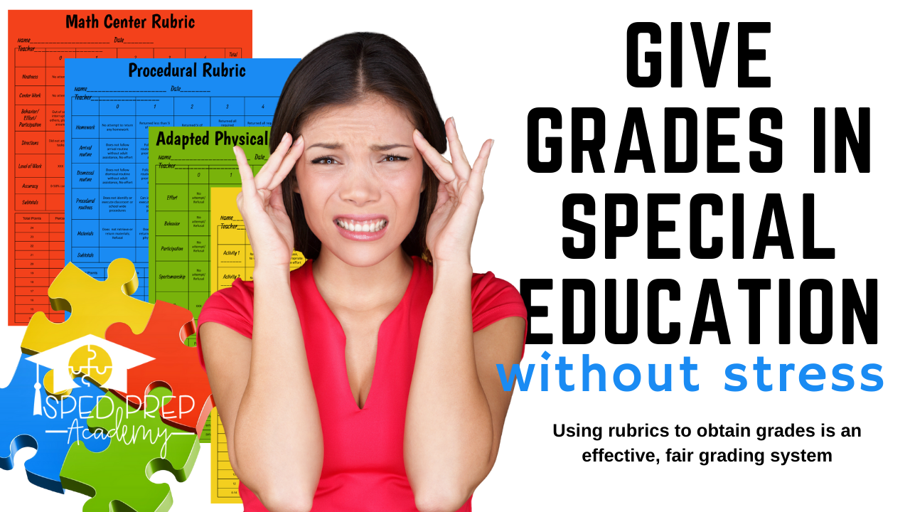 How to Give Grades in Special Educcation
