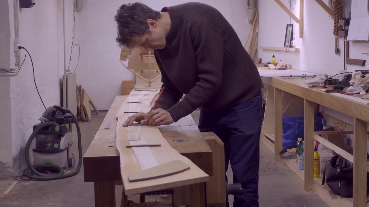 Spiling: How to make a plank pattern for a lapstrake canoe