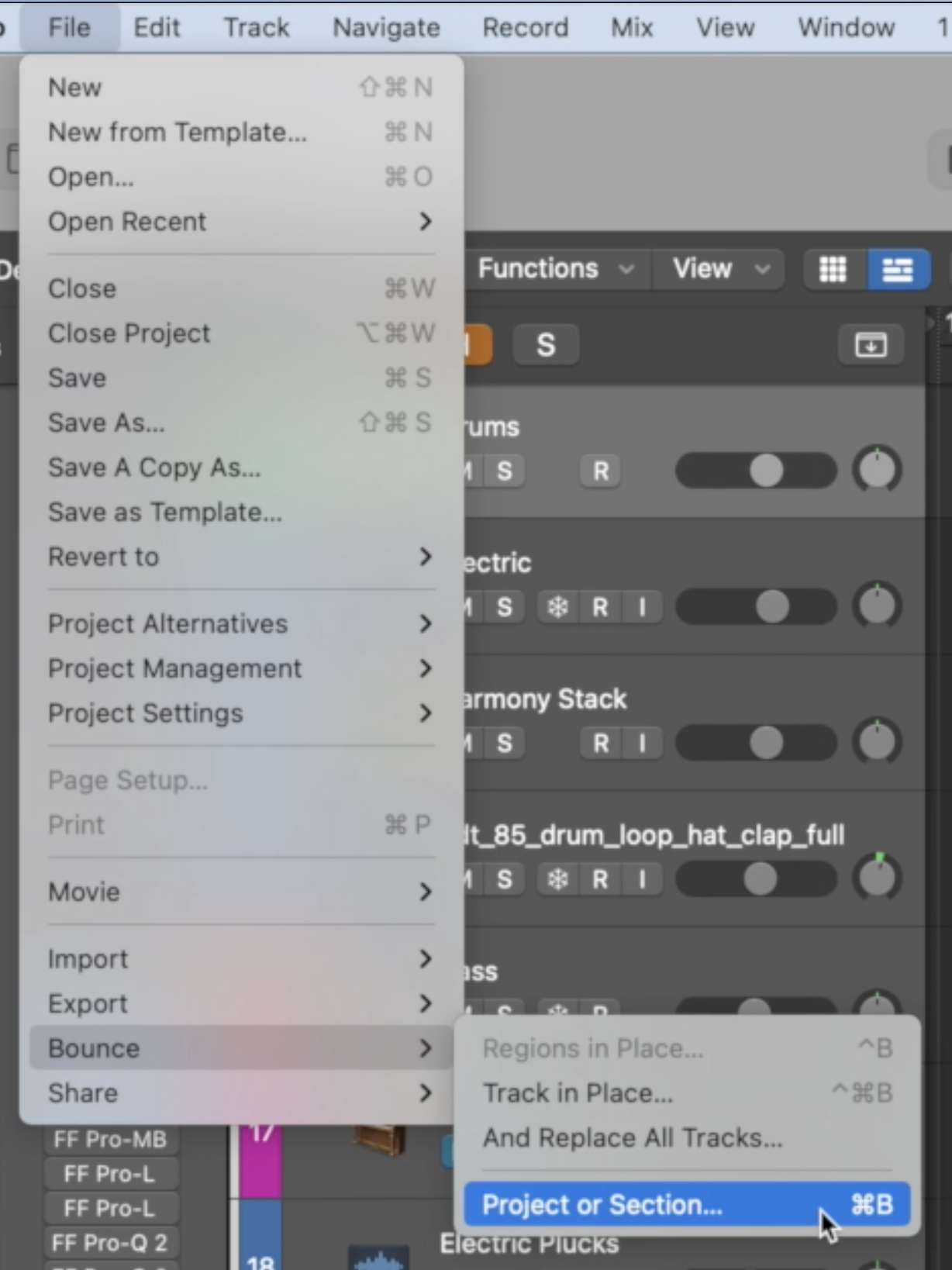 How To Export A Song In Logic Pro