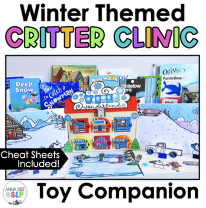 Winter Themed Speech Therapy Ideas