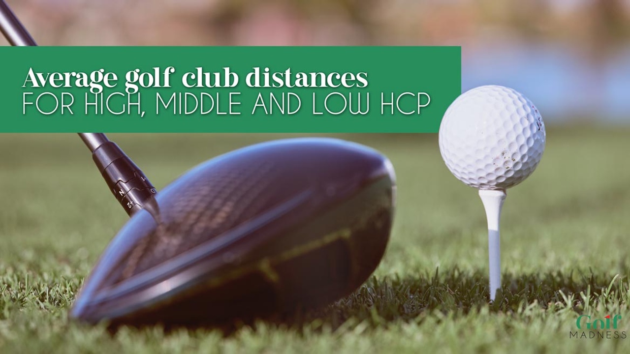 Average Club Distances For High Middle And Low Handicap