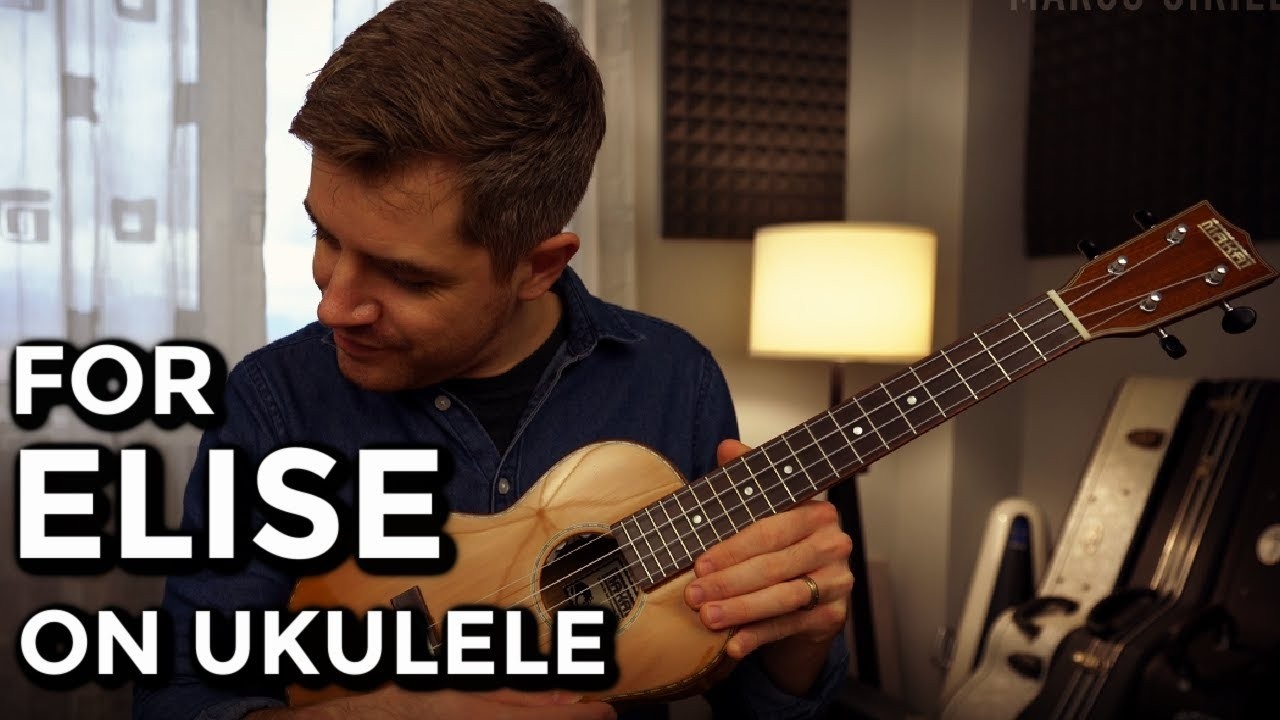 10. The Beautiful Classical Piece "For Elise" On Ukulele (Lesson)