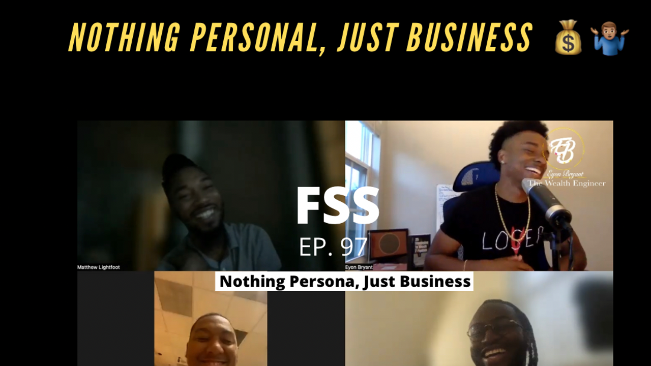 Nothing Personal, Just Business Blog