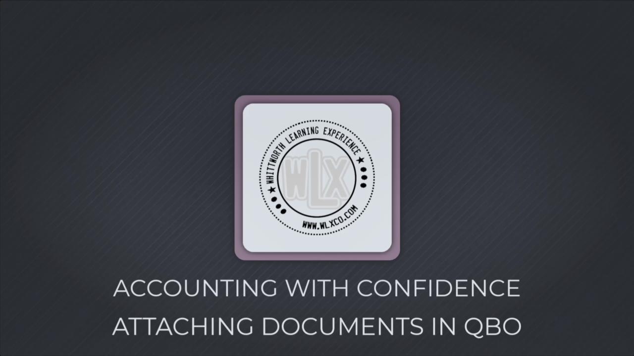 Attaching documents to QB Online
