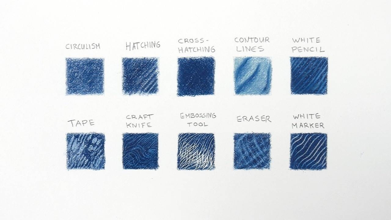 10 Coloring Techniques To Create Texture 10 Coloring Techniques To Create Texture