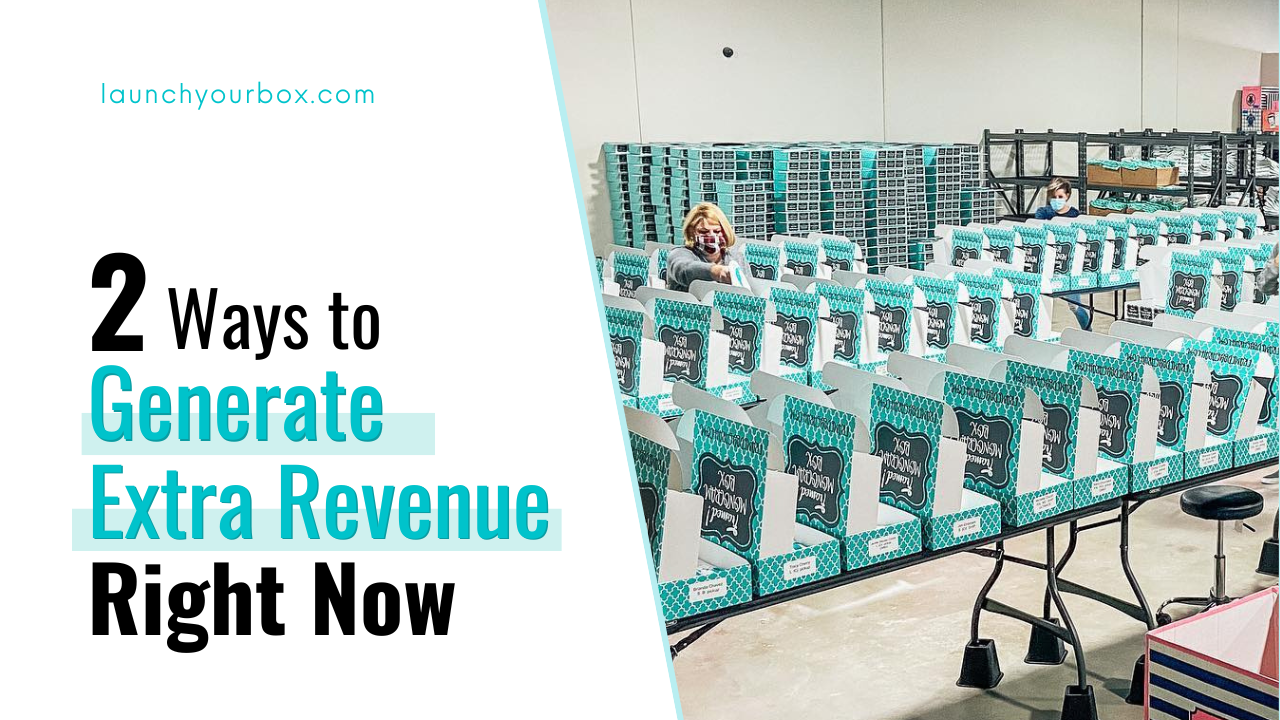 How to Generate Extra Revenue Right Now How to Generate Extra Revenue Right Now