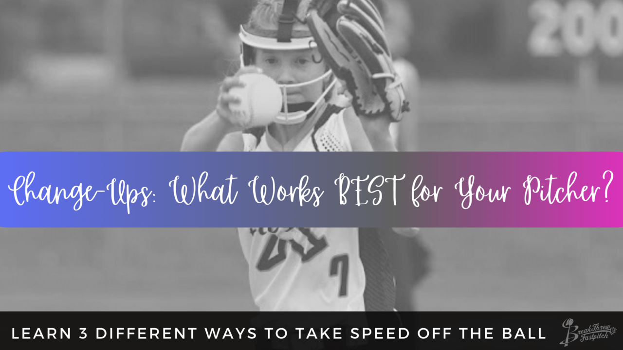 Change-Ups: What is Best for Your Pitcher?