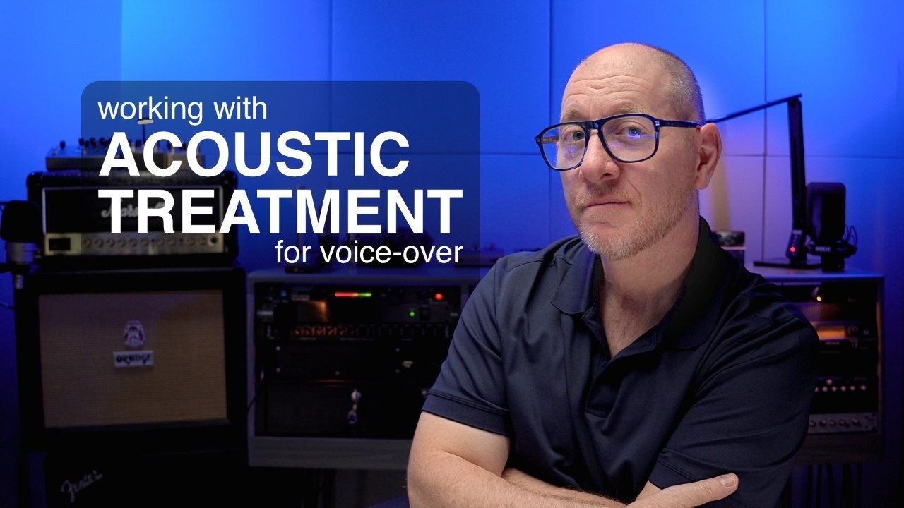 Acoustic Treatment Modifications For Better Voice Over
