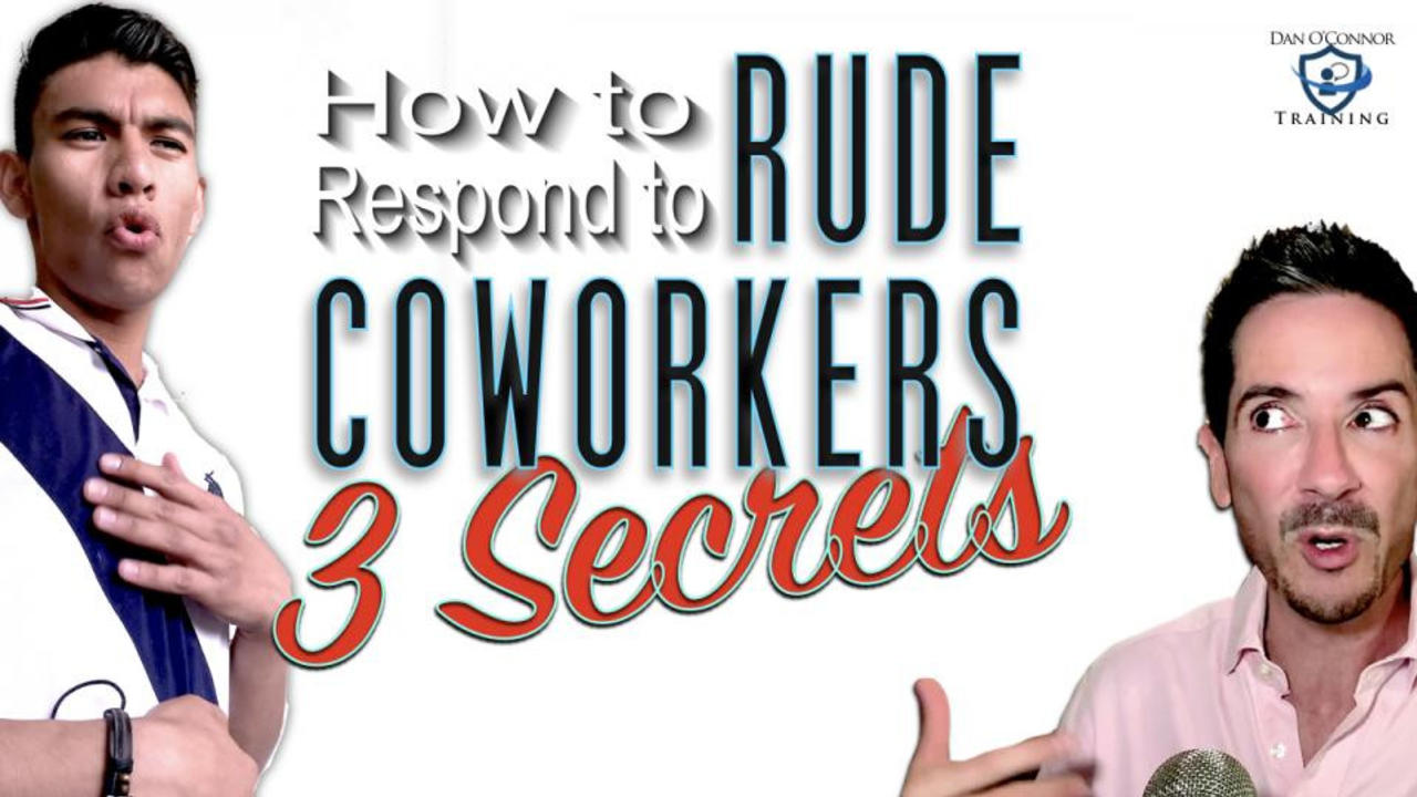 3 Secrets For Dealing With Rude Comments From Coworkers Video