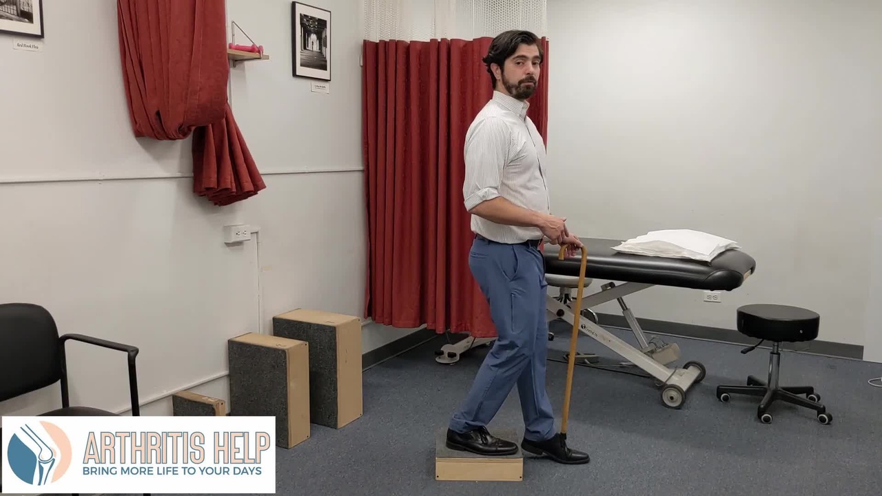 Learn to go downstairs comfortably and easily