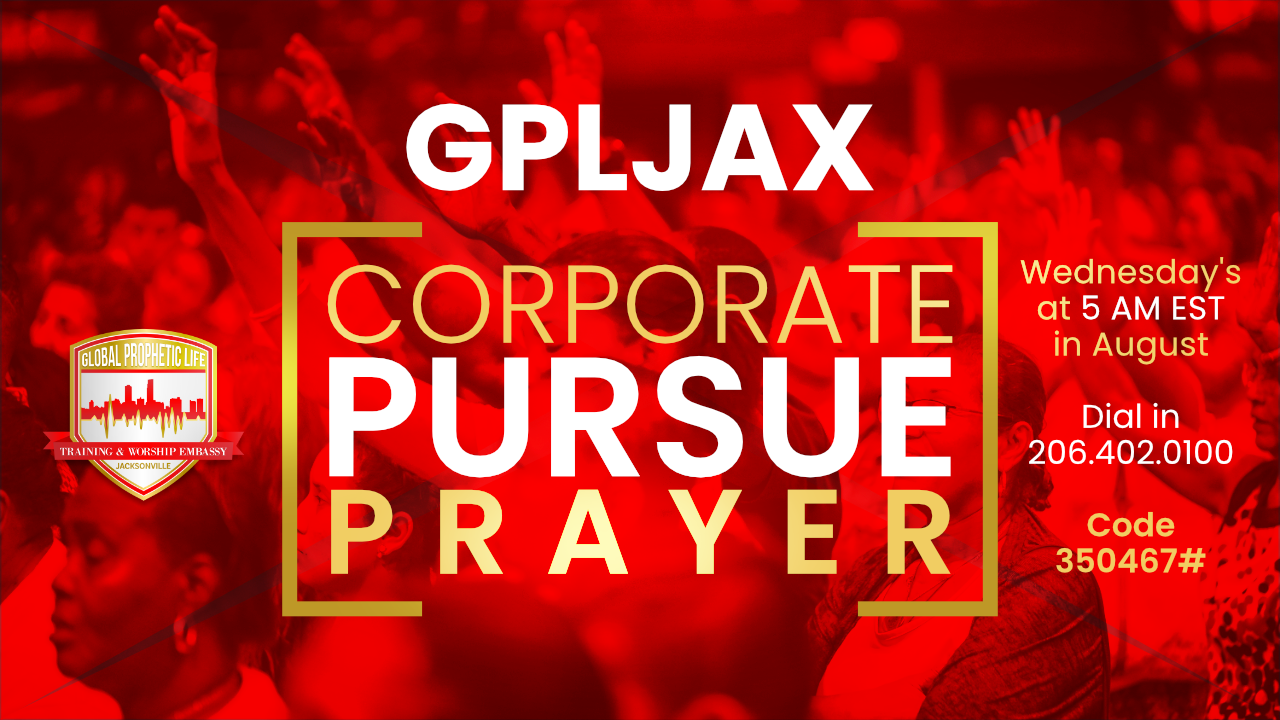 August 10, 2022 - Prophetic Word: God says: Pursue ME in Prayer!