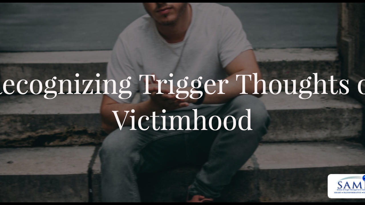 Recognizing Trigger Thoughts of Victimhood