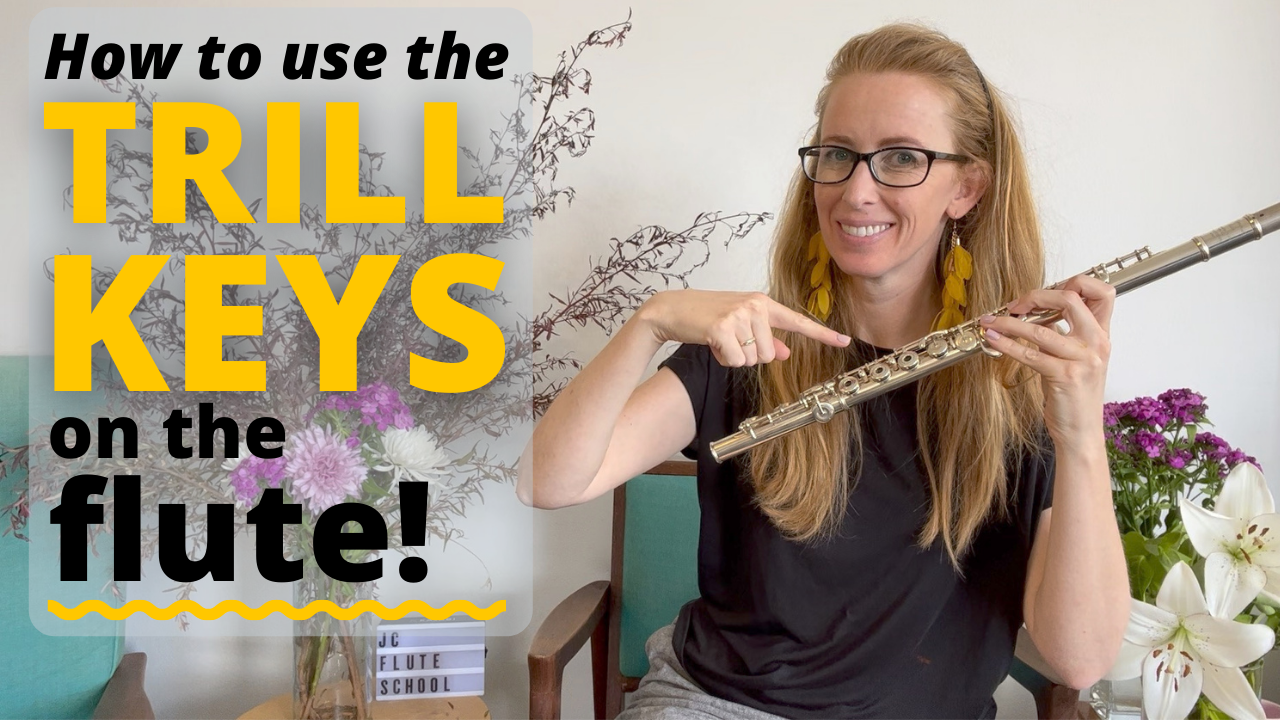 How To Use The Trill Keys On The Flute Correctly