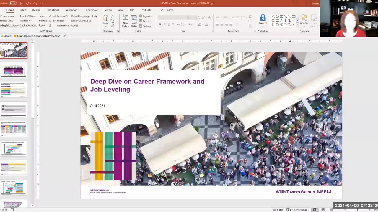 Deep Dive on Job Leveling with Tonya Bradford WTW
