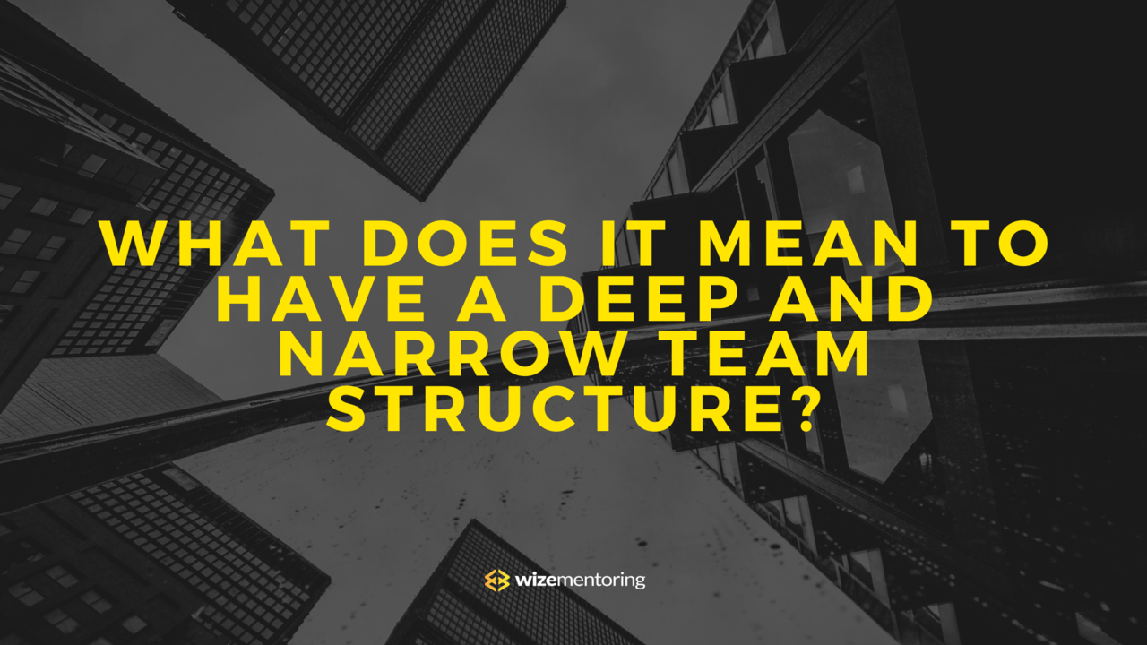 Deep And Narrow Team Structure