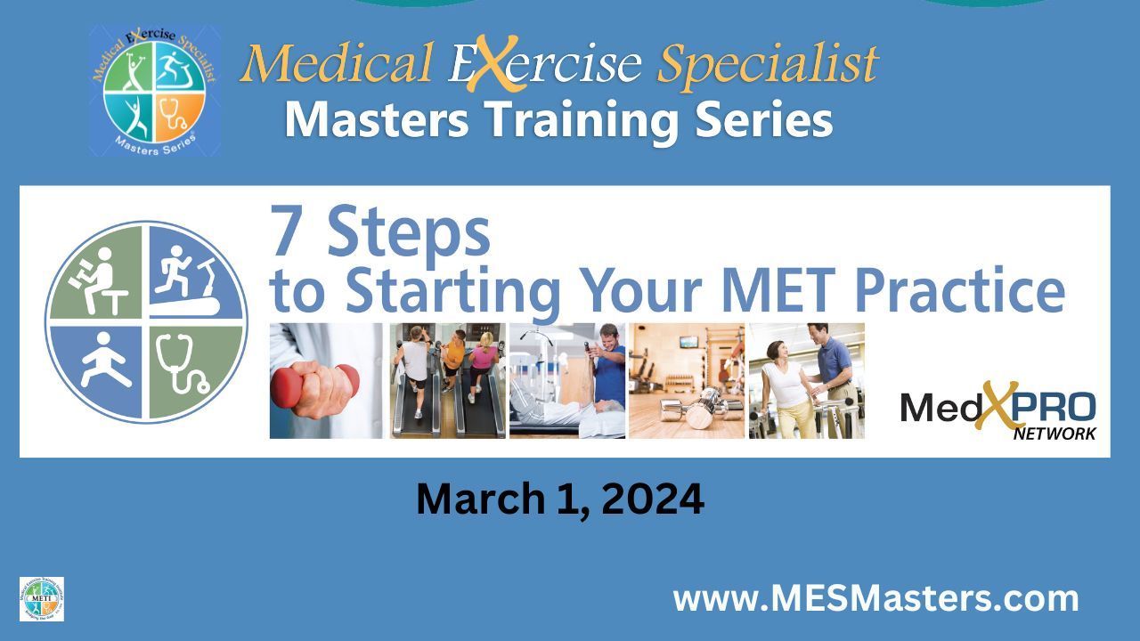 7 Steps to Start Your Medical Exercise Training Practice