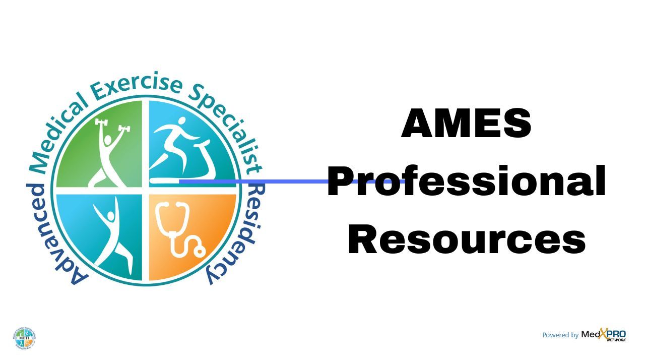 AMES Professional Resources