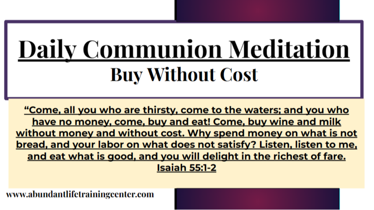 Buy Without Cost