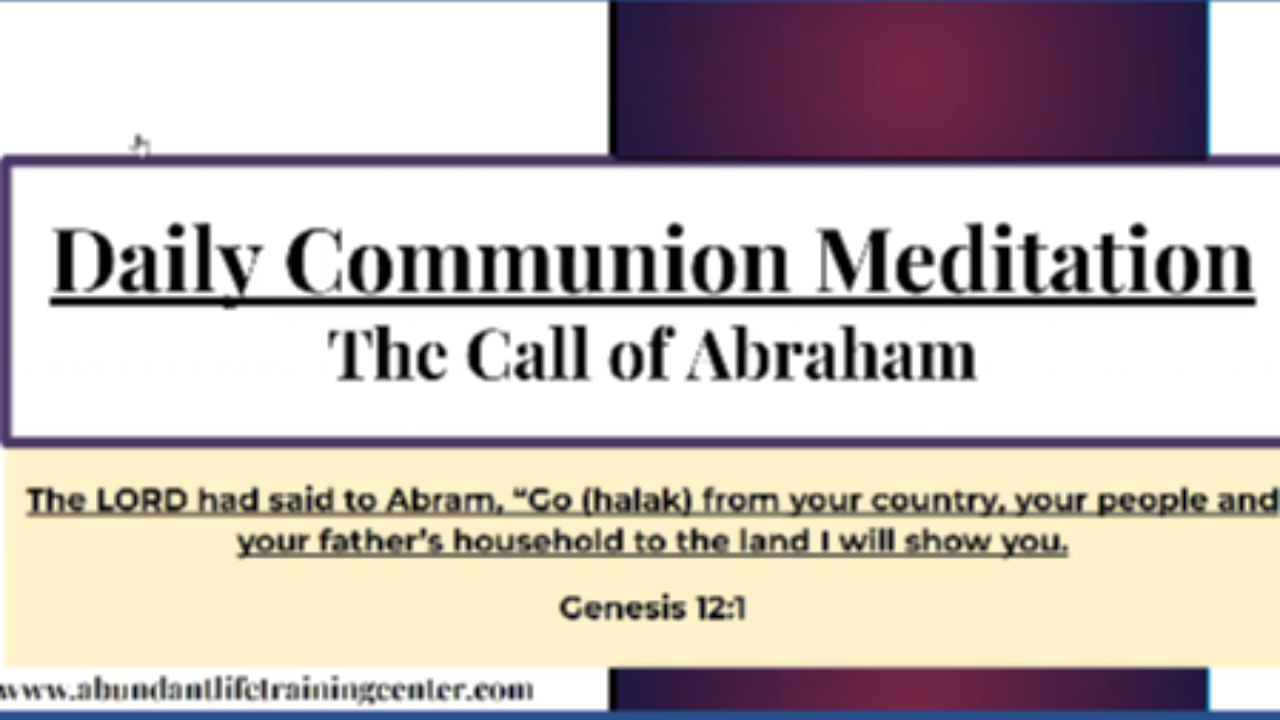 The Call of Abraham