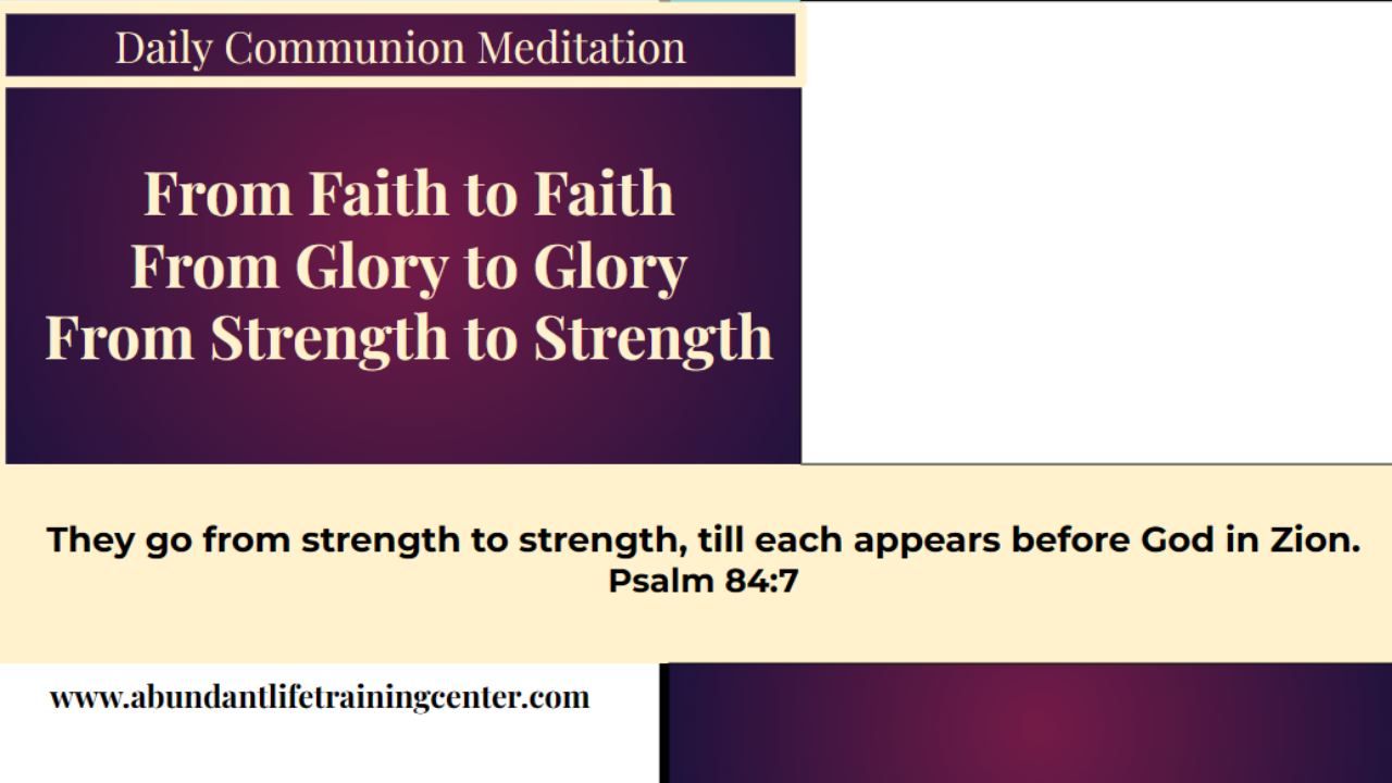 From Strength to Strength