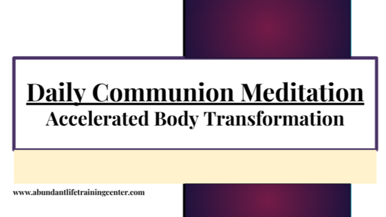 Accelerated Body Transformation