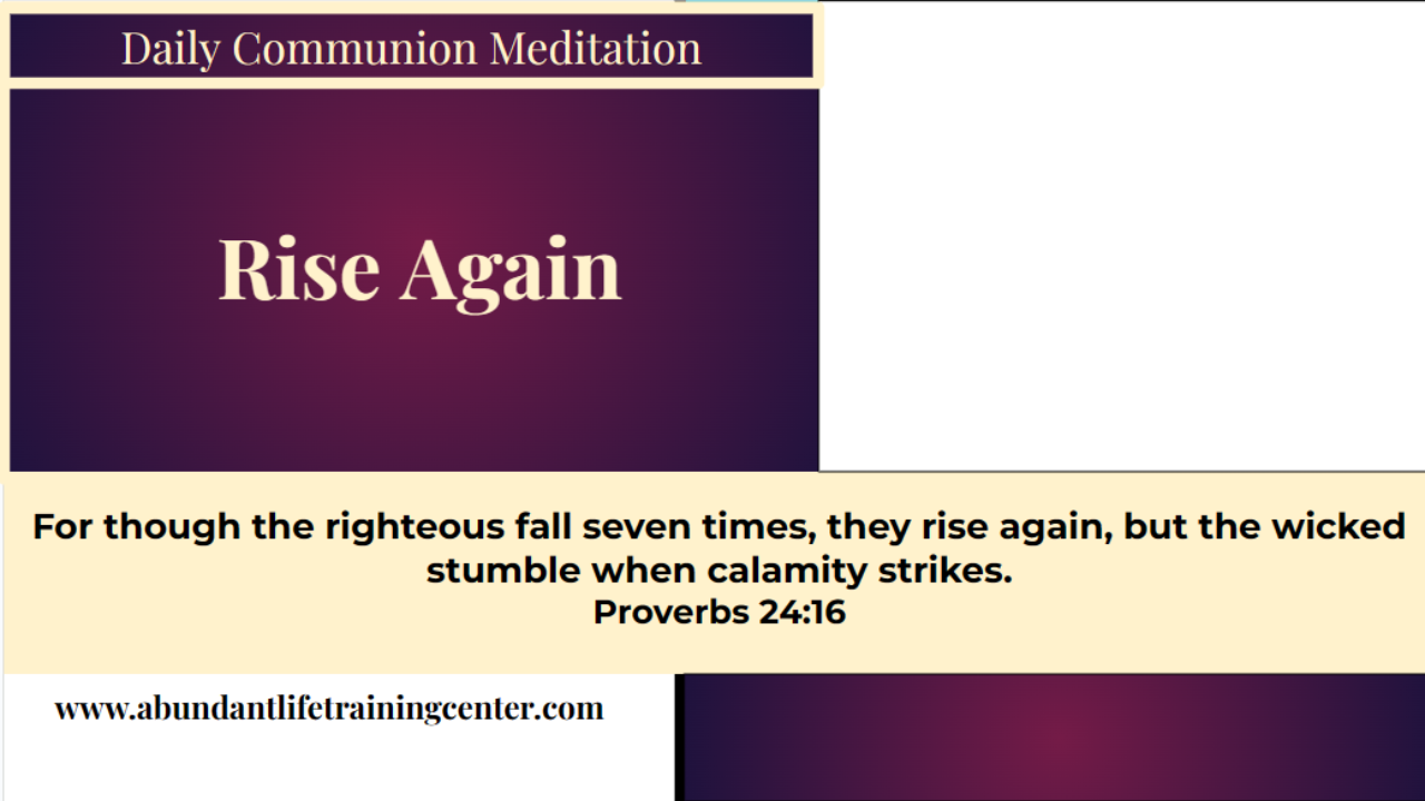 Rise Again