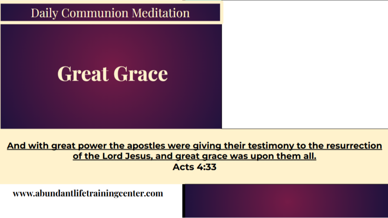 Great Grace