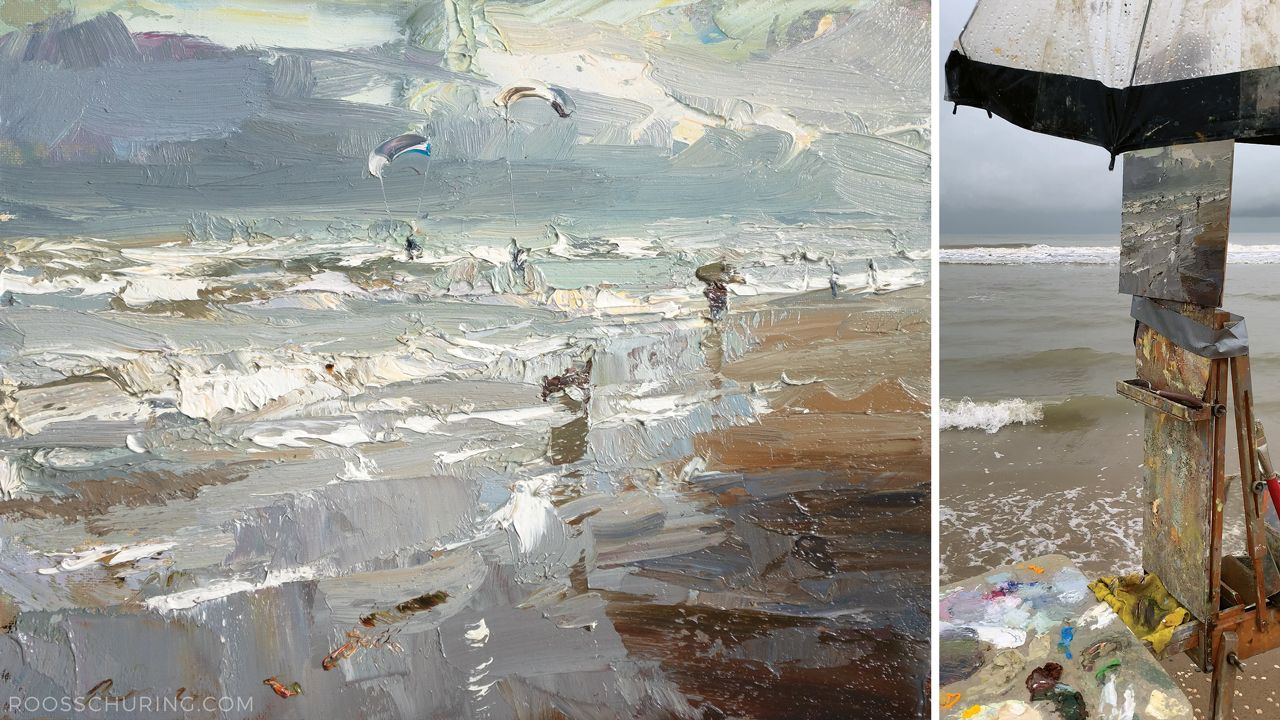 Roos Schuring Paintings - Seascapes & Landscapes Pleinair