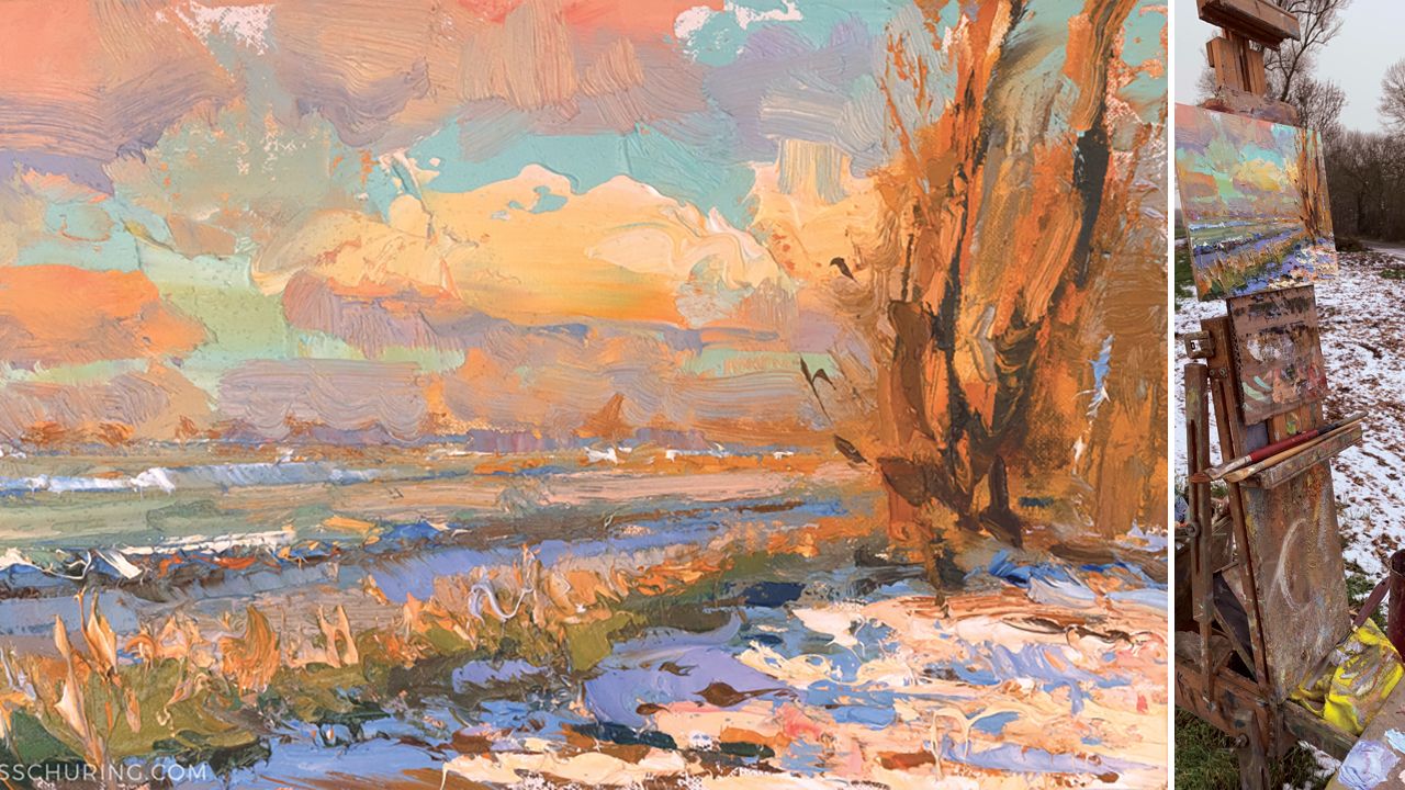 Roos Schuring Paintings - Seascapes & Landscapes Pleinair