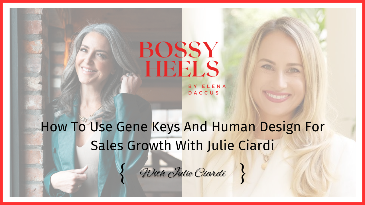 How To Use Gene Keys And Human Design For Sales Growth