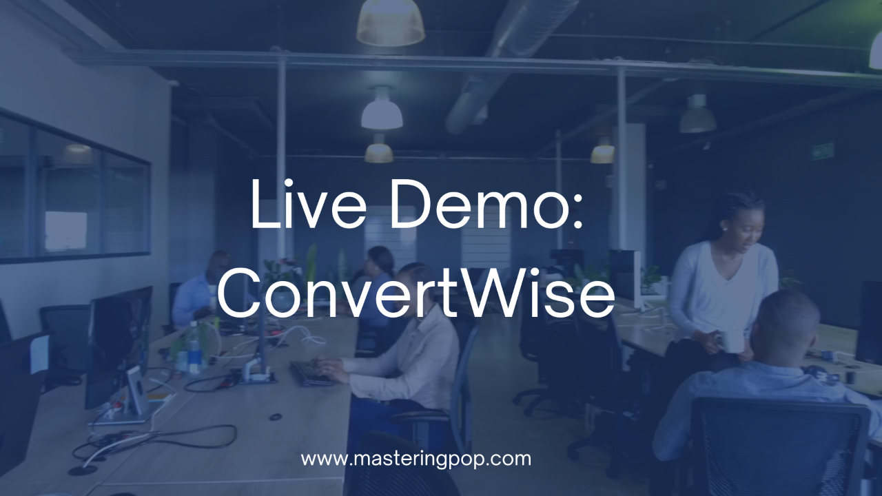 Live Demo: Mastering P.o.P and Personalization App ConvertWise