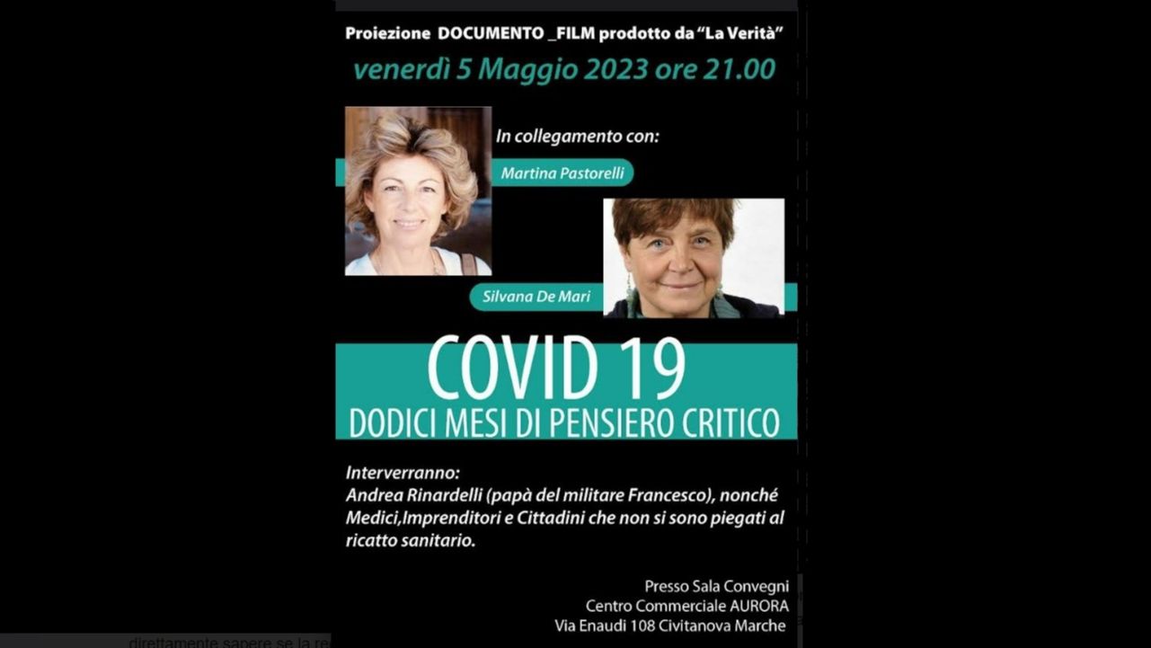 VIDEO - COVID 19 DODICI MESI DI PENSIERO CRITICO