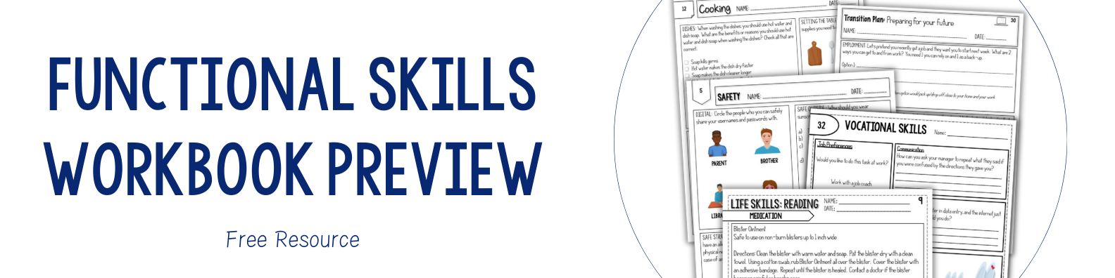 Transition Plan Student Workbook for High School & Transition Students