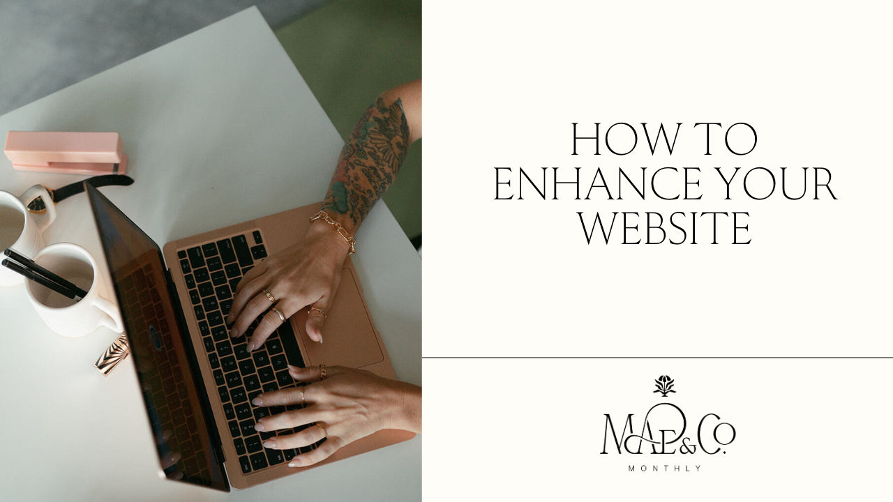 Enhancing Your Website