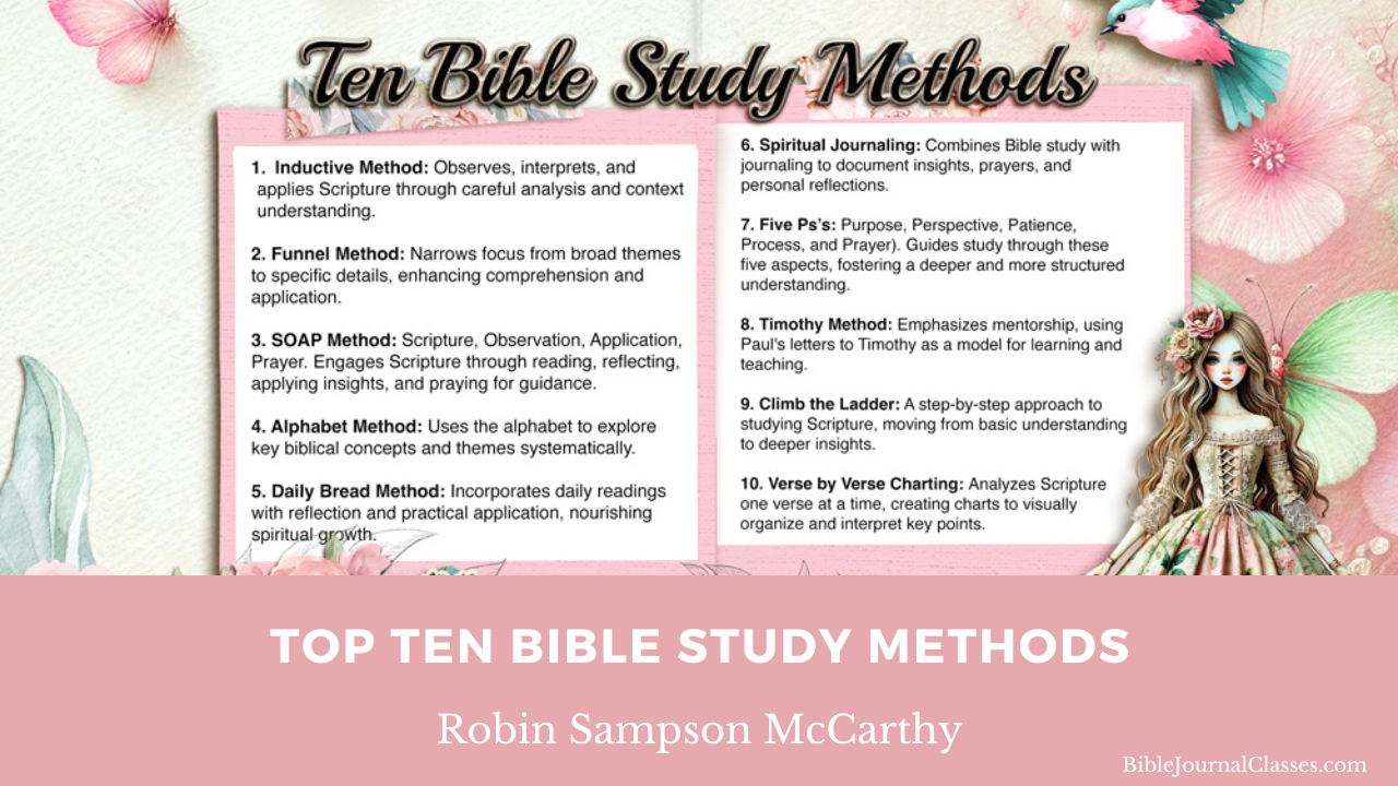 Bible Journal Classes